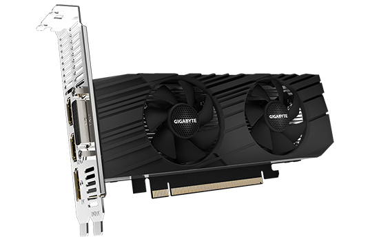 Placa de Vídeo Gigabyte NVIDIA GeForce GTX 1650 D6 OC Low Profile, 4GB ...