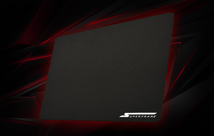Mousepad Gamer SuperFrame Pro Player, Médio, Control, 450x400x3.5mm ...