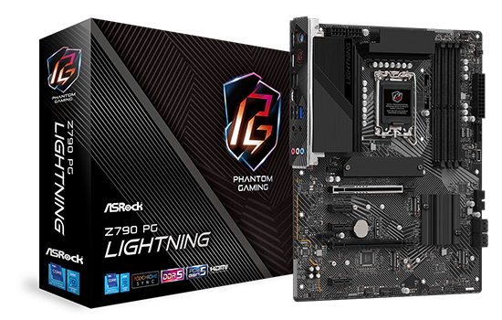 Placa Mãe ASRock Z790 PG Lightning, Chipset Z790, LGA 1700, ATX, DDR5