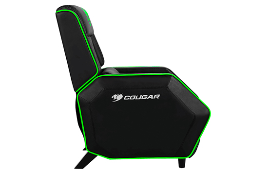 Poltrona Gamer Cougar Ranger XB, Reclinável, Black/Green, 3MRANGXB.0001