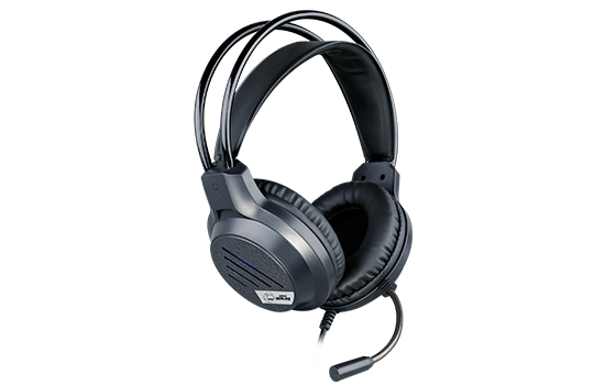 Headset Gamer Ninja Slice, 3.5mm, PC, RGB, Drivers 50mm, Black