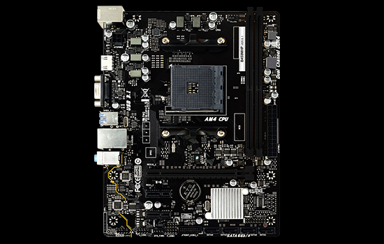 Placa Mãe Biostar B450MHP, Chipset B450, AMD AM4, mATX, DDR4