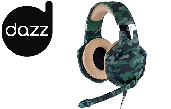 Headset Gamer Dazz Special Forces Jungle, 3.5mm, Surround 2.0 ...