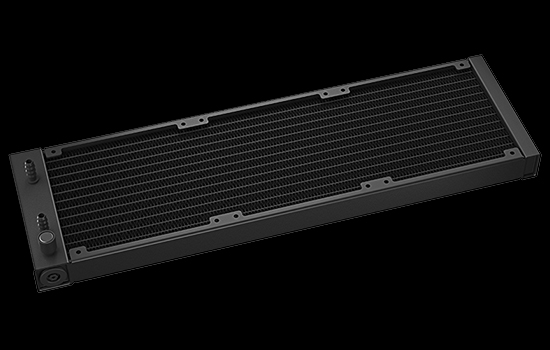 Water Cooler DeepCool Castle 360EX A-RGB, 360mm, ARGB, Intel-AMD, Black ...