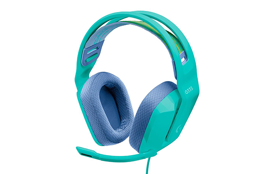 Headset Gamer Logitech G335, 3.5mm, Drivers de 40mm, Green, 981-001023