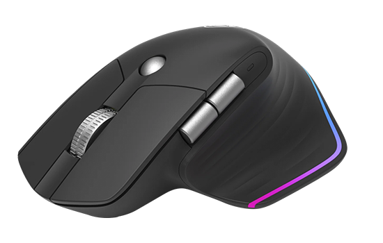 Mouse Gamer Marvo G803, RGB, 4000DPI, Wireless/Bluetooth, 6 Botões ...
