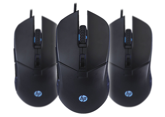 Mouse Gamer HP G260, 2400 DPI, Black