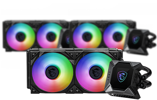Water Cooler MSI MPG CORELIQUID K240 V2, ARGB, 240mm, Intel-AMD, Black