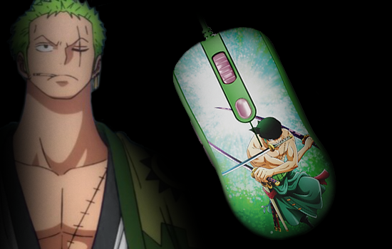 Mouse Gamer Akko, One Piece Zoro, 12400 DPI, 5 Botões Pragramáveis ...