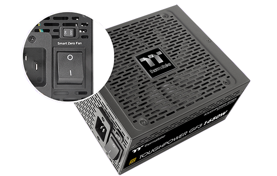 Fonte Thermaltake Toughpower GF3 1650W, 80 Plus Gold, Black, PFC Ativo ...