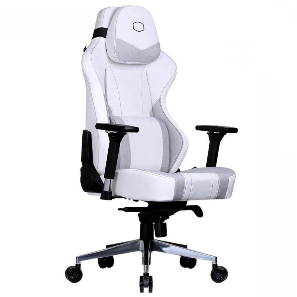 Cadeira Gamer Cooler Master Caliber X2C, Reclinável, Cinza e Branco ...