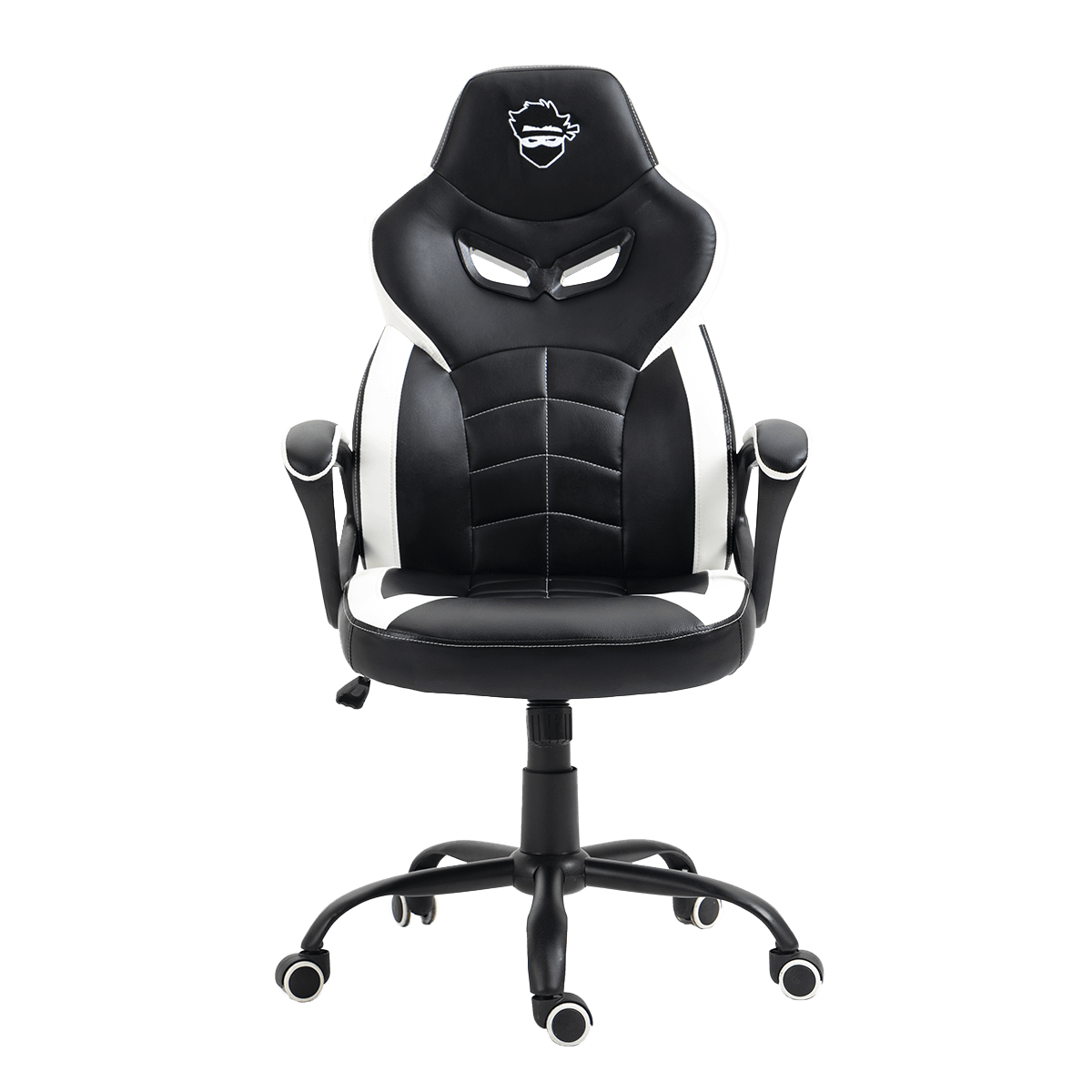 Cadeira Gamer Ninja Jiraya, Preto e Branco - Open Box