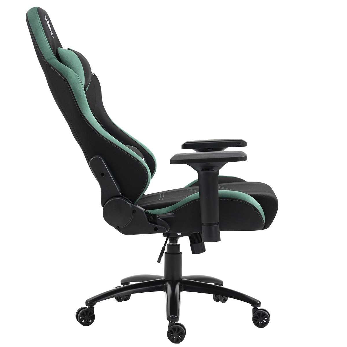 Cadeira Gamer SuperFrame Podcaster, Reclinável, 4D, Preta e Verde