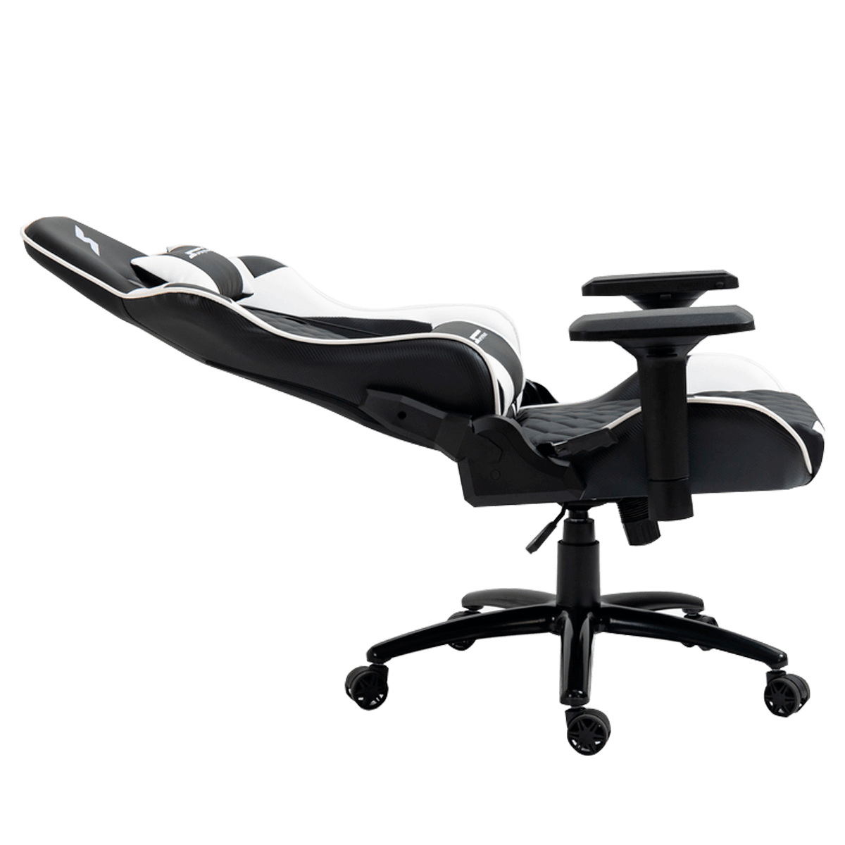 Cadeira Gamer SuperFrame Knight, Reclinável, Preto e Branco