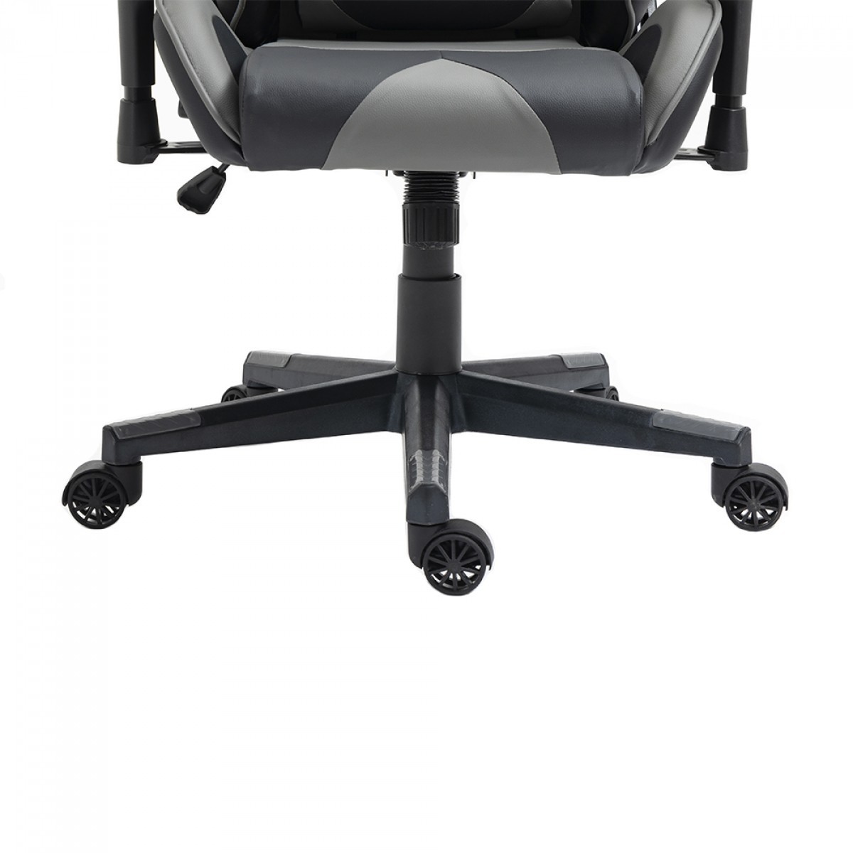 Cadeira Gamer TecnoArt Ultimate, Reclinável, Preto e Cinza, CGT-8027-PC