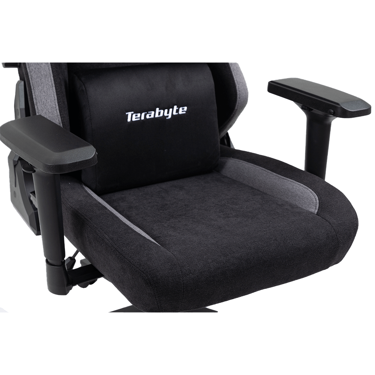 Cadeira Gamer Terabyte Style, Reclinável , 4D, Preto e Cinza