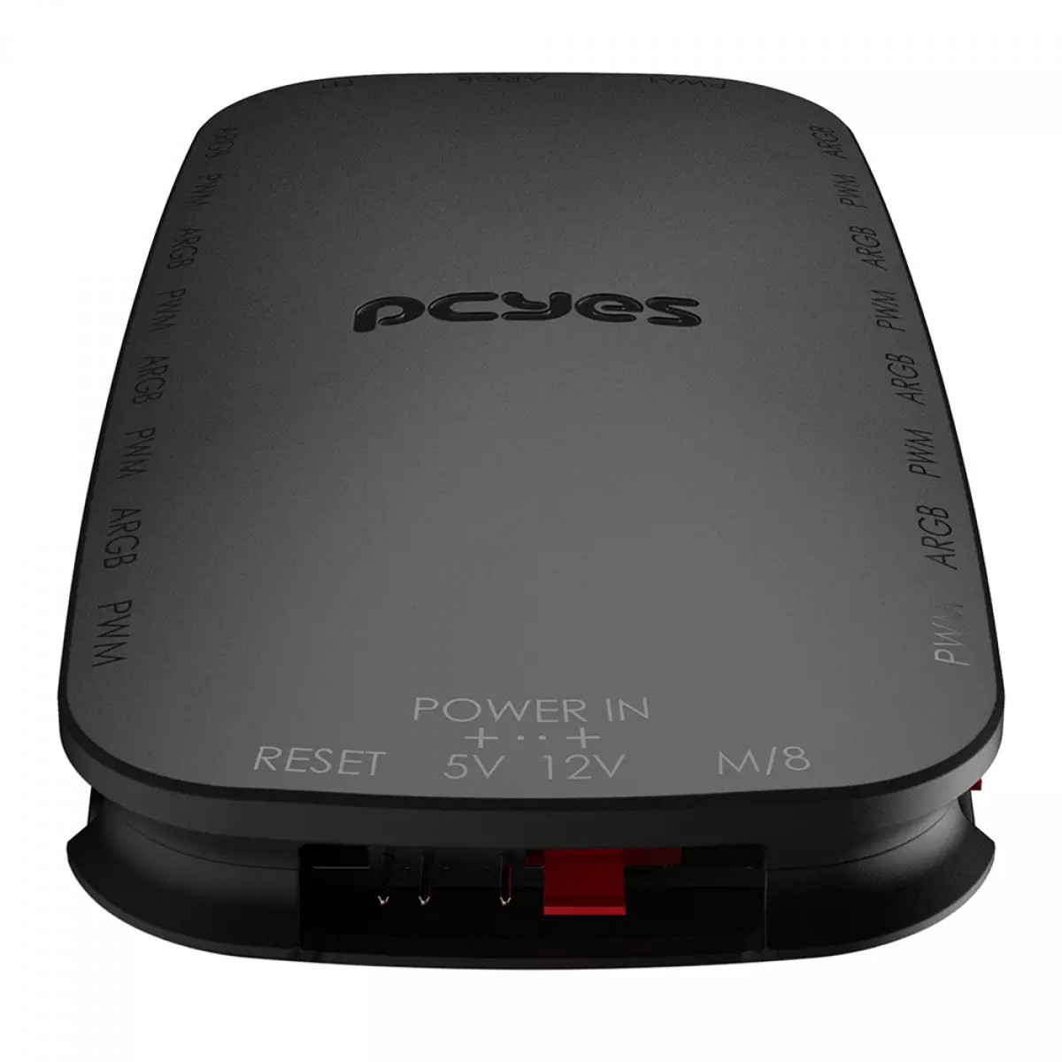 Controlador de Fan PCYES Light Core Black Vulcan, 9 Portas PWM+ARGB, Preto, PELC9PVBR