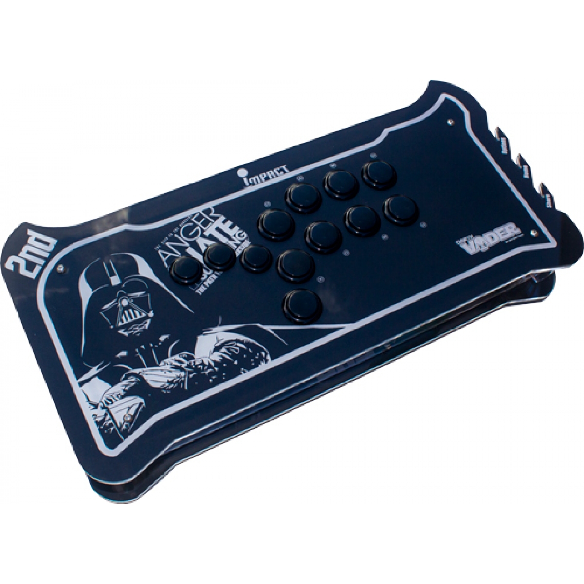 Controle Arcade para PC, PS3 e PS4 2ND Impact Hitbox Darth Vader Full ...