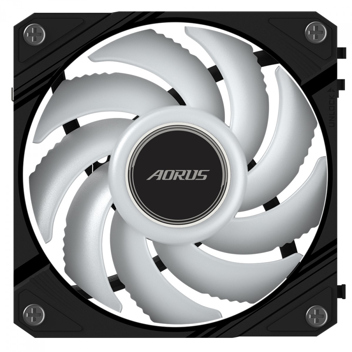 Fan Gigabyte Aorus EZ Chain 120mm ARGB Preto | Terabyte