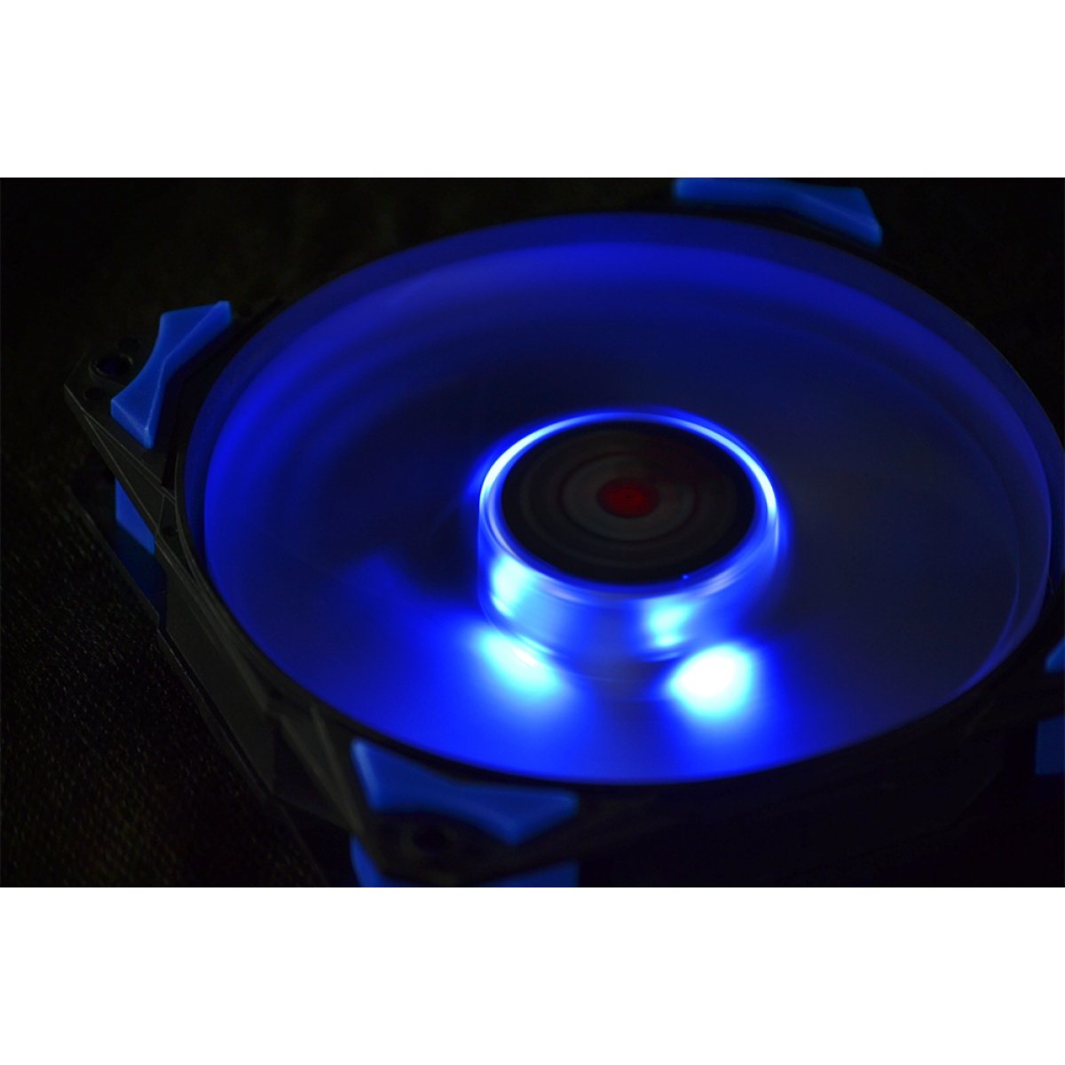 Cooler para Gabinete Pcyes Fury F4, LED Blue 120mm, F4120LDAZ