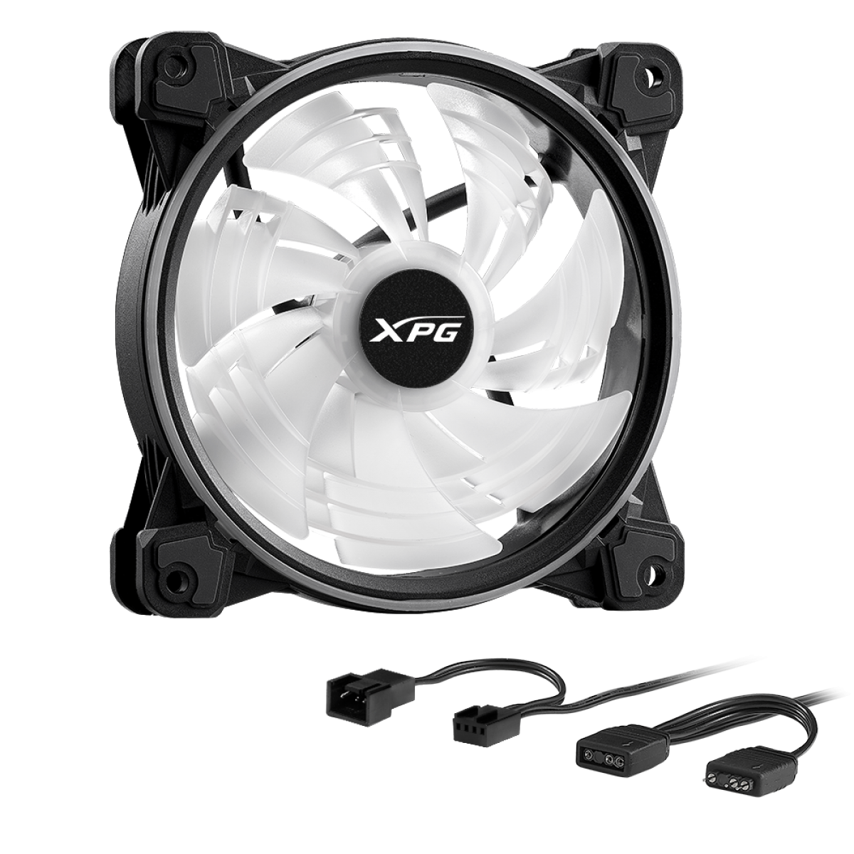 Cooler Para Gabinete XPG Hurricane, ARGB, 140mm, HURRICANE140ARGBPWM BK