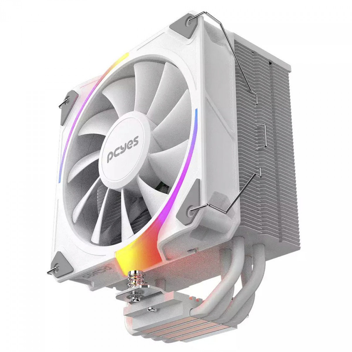 Cooler Para Processador PCYES Frost Pulse White Ghost ARGB, 120mm ...