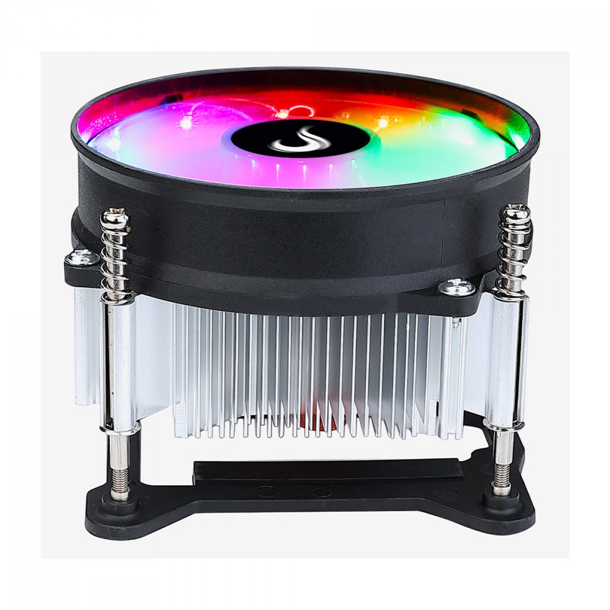 Cooler Para Processador Rise Mode X4, RGB, 90mm, Intel, RM-ACX-04-RGB