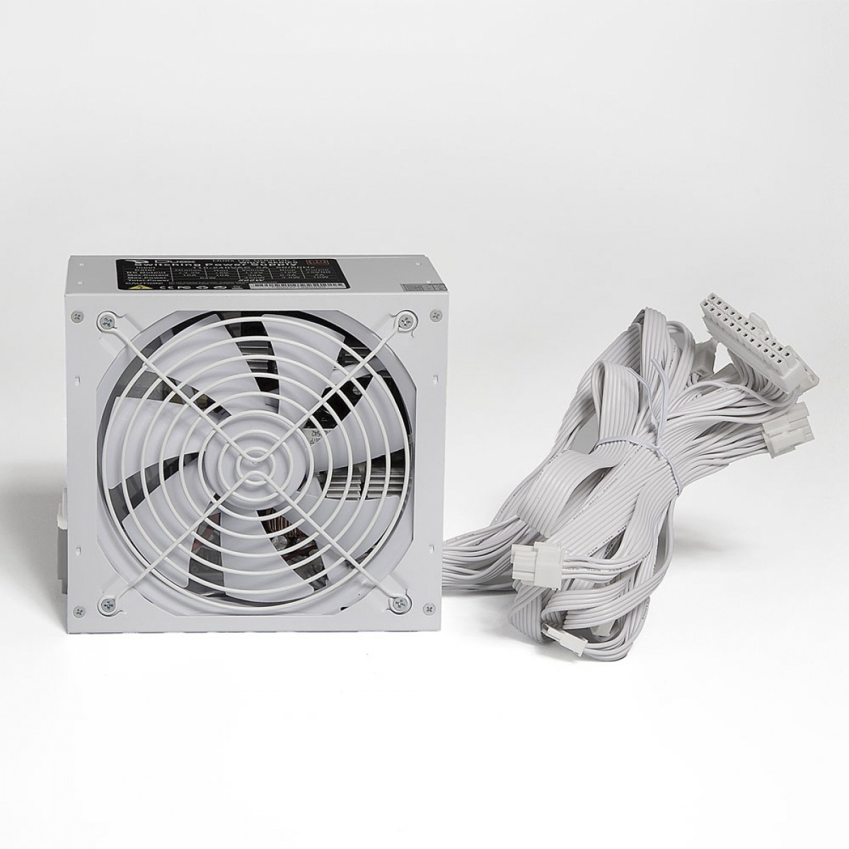 Fonte Duex DX 500FSE+ White Series, 500W, 80 Plus Bronze, Cabos Flat