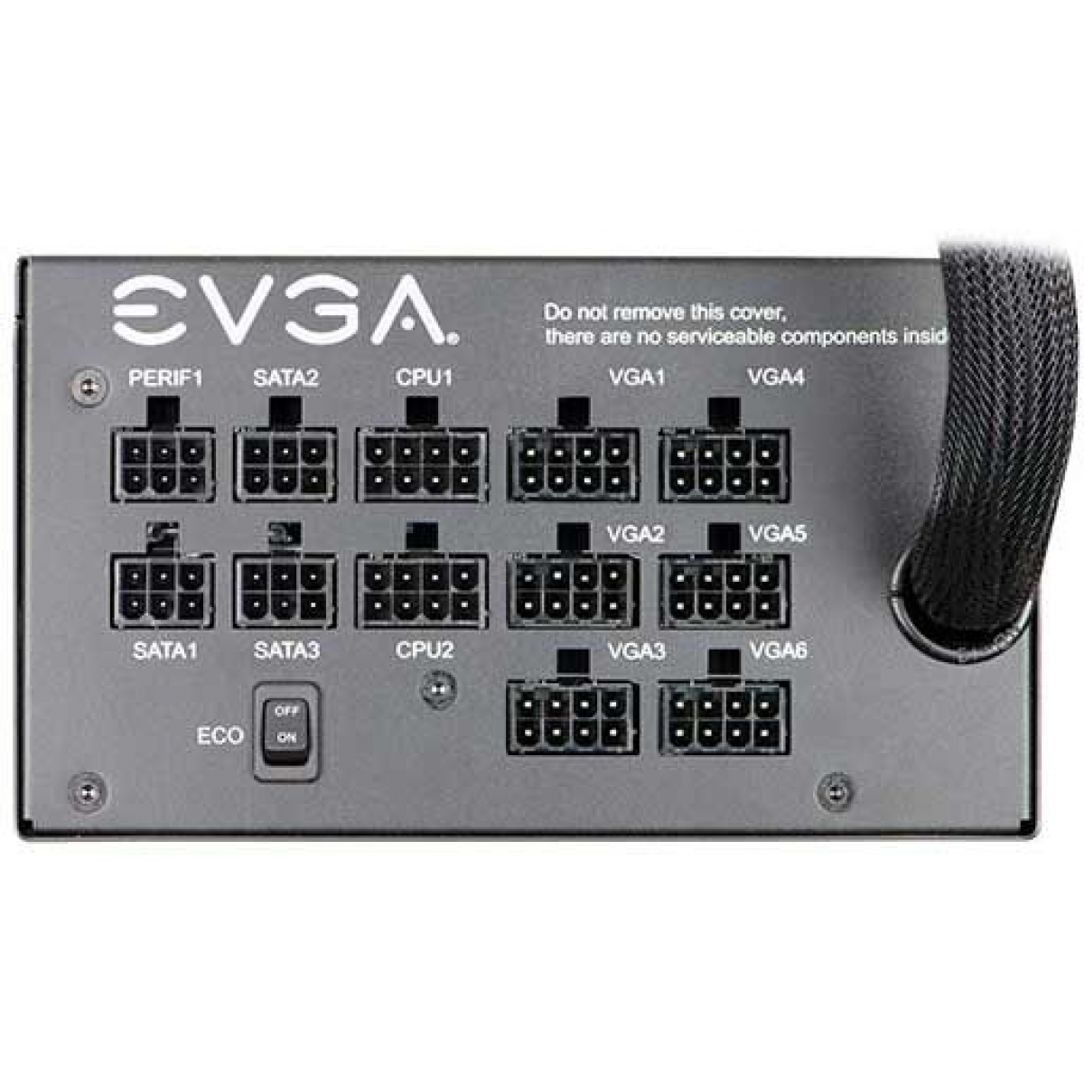 Fonte EVGA 1000 GQ 1000W, 80 Plus Gold, Semi Modular, PFC Ativo, 210-GQ ...