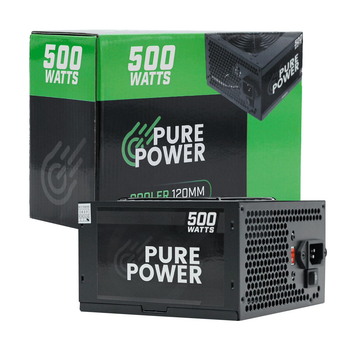 Fonte Pure Power, 500W, Black, PP-PSU1-500W