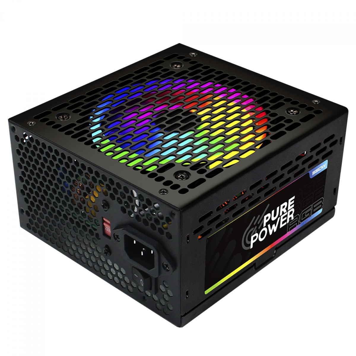 Fonte Pure Power, 550W, RGB, Black, PP-PSU550-RGB
