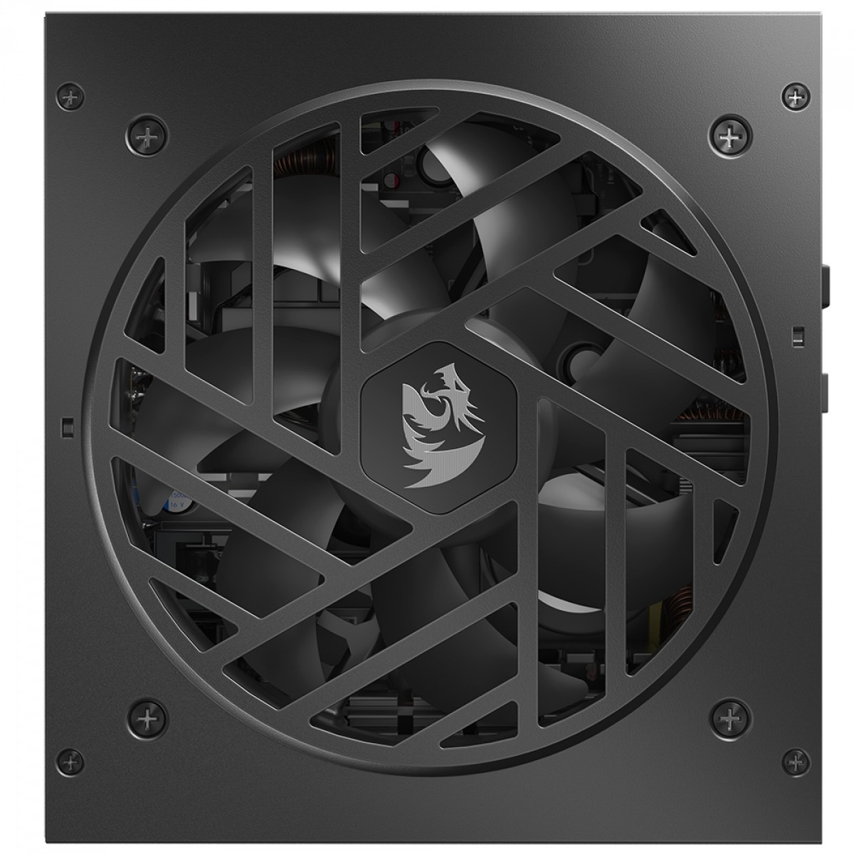 Fonte Redragon Master RGMS 1200W, 80 Plus Gold, PFC Ativo, PCIe 5.1 ...