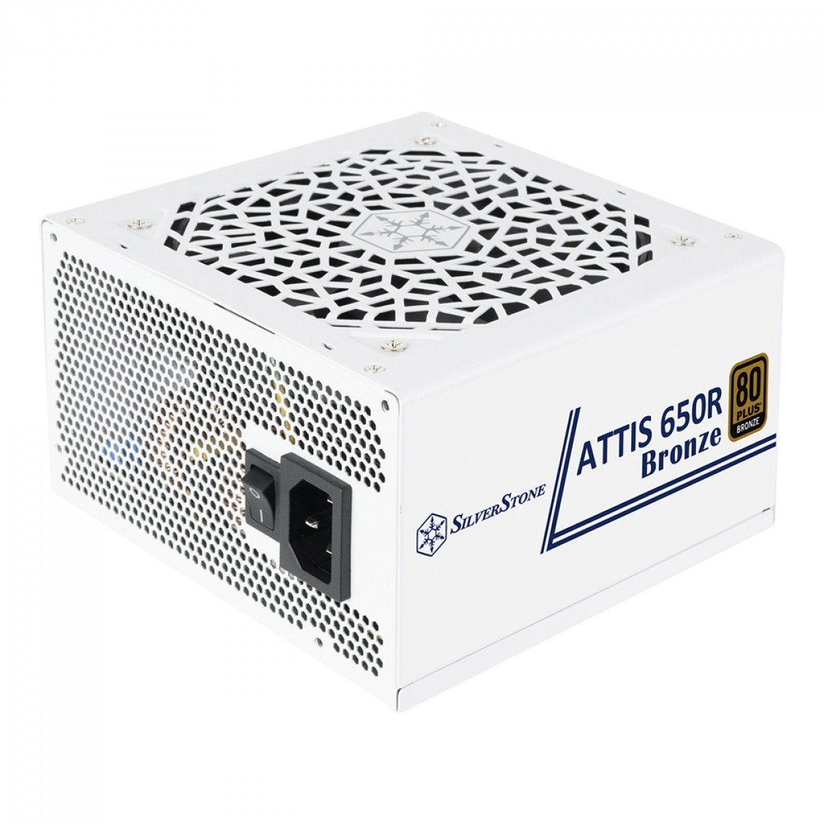 Fonte SilverStone ATTIS 650R, 650W, 80 Plus Bronze, PFC Ativo, Cabos ...