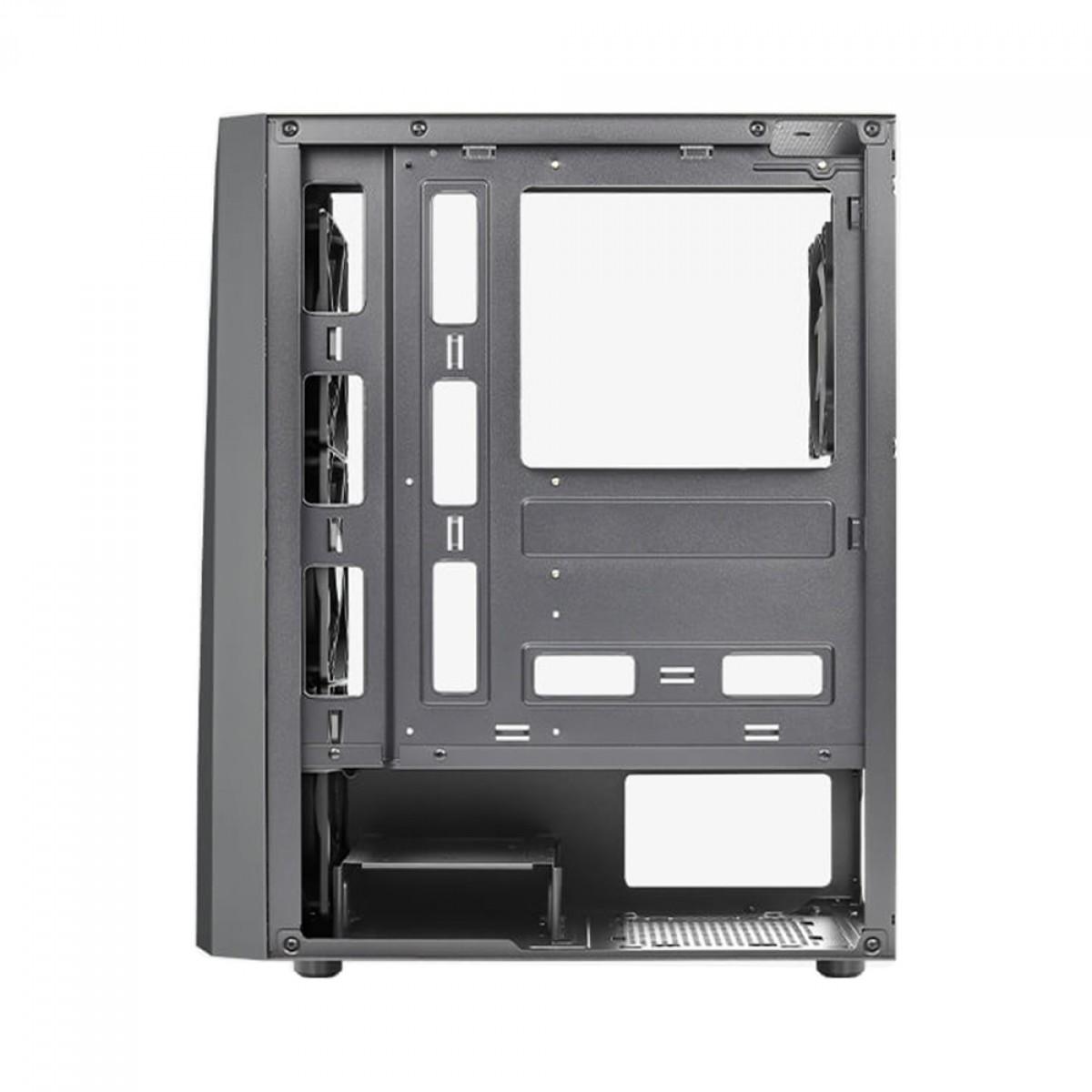 Gabinete Gamer Aerocool Blade, RGB, Mid Tower, Vidro Temperado, Black ...