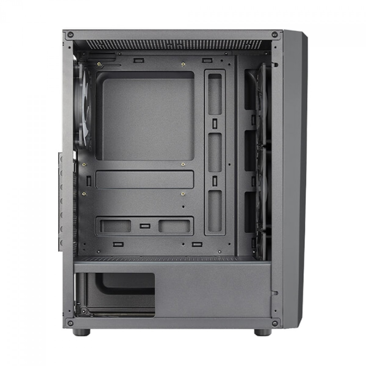 Gabinete Gamer Aerocool Blade, RGB, Mid Tower, Vidro Temperado, Black ...