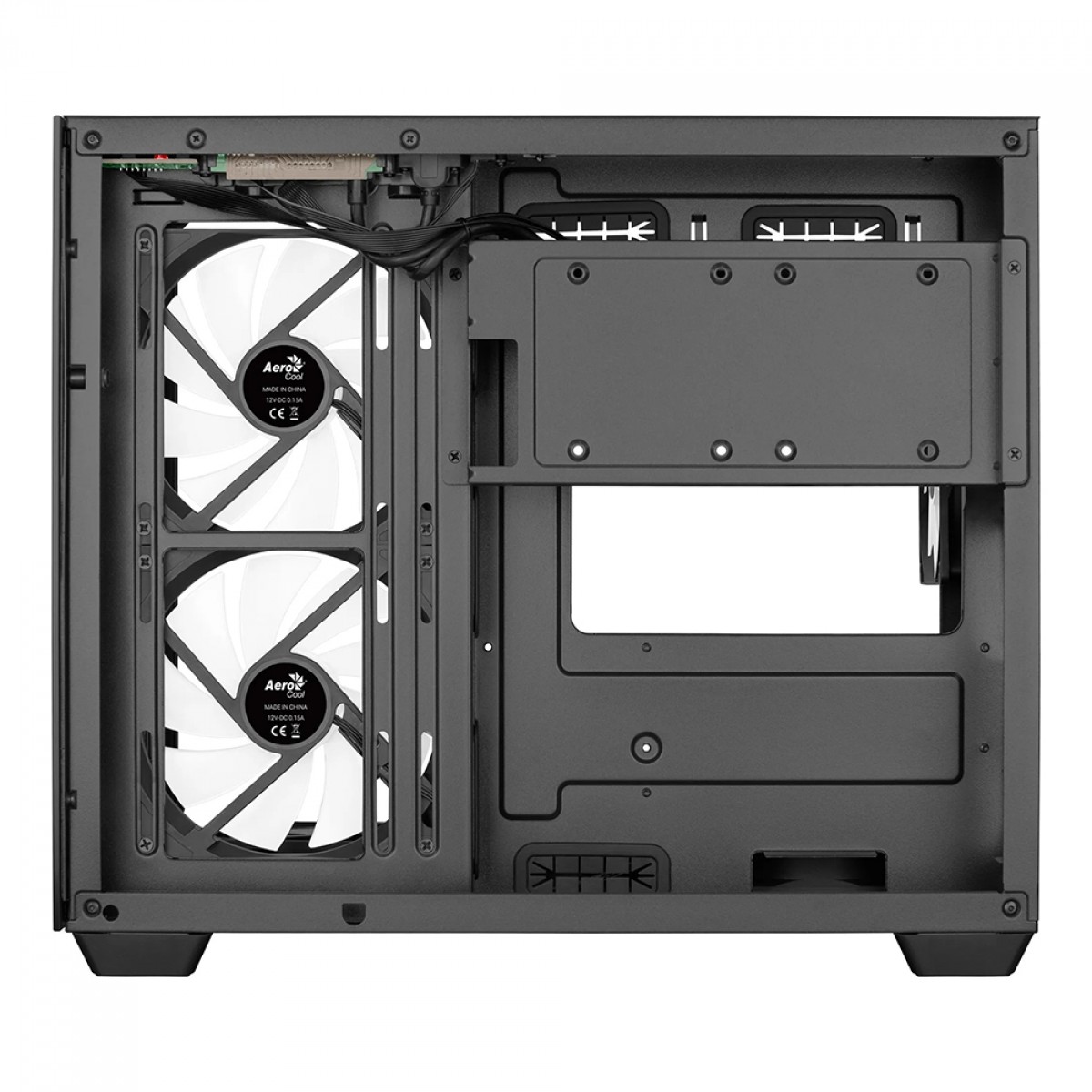 Gabinete Gamer Aerocool Dryft, Mid Tower, Vidro Temperado, Preto, Sem ...