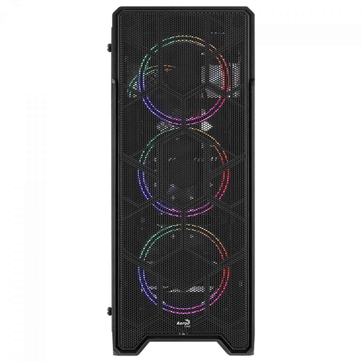 Gabinete Gamer Aerocool Ore Saturn, Mid Tower, Vidro Temperado, Black ...