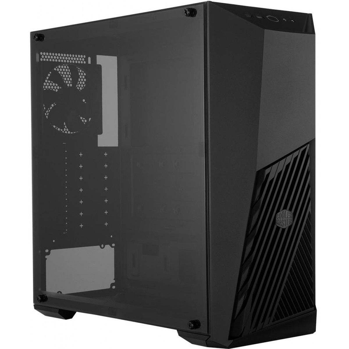 Gabinete Gamer Cooler Master K501L RGB, Mid Tower, Com 2 Fan, Black, S ...