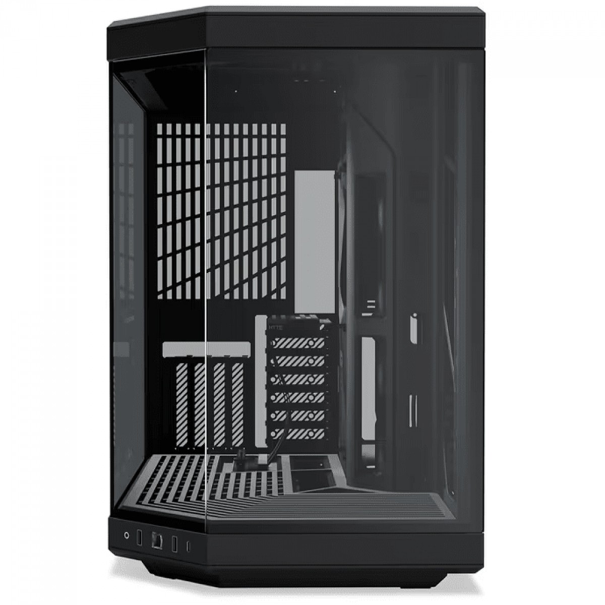 Gabinete Gamer Hyte Y70 Black, Mid Tower, Vidro Temperado, EATX, Sem ...