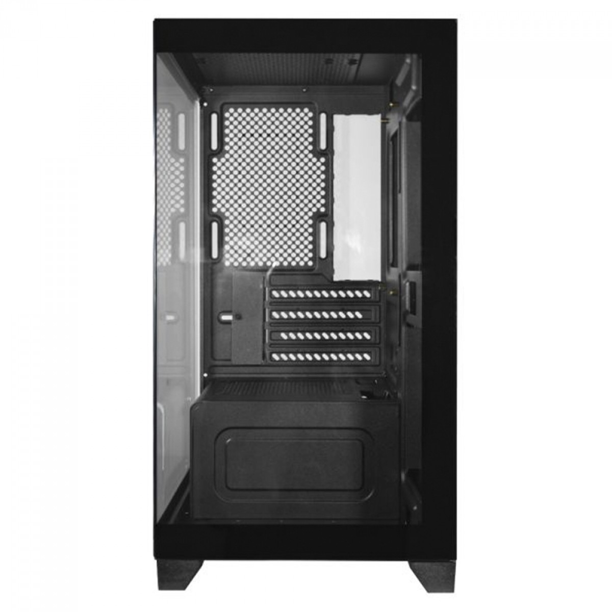 Gabinete Gamer K-MEX Poseidon II CG-01F9, Mid Tower, Vidro Temperado ...