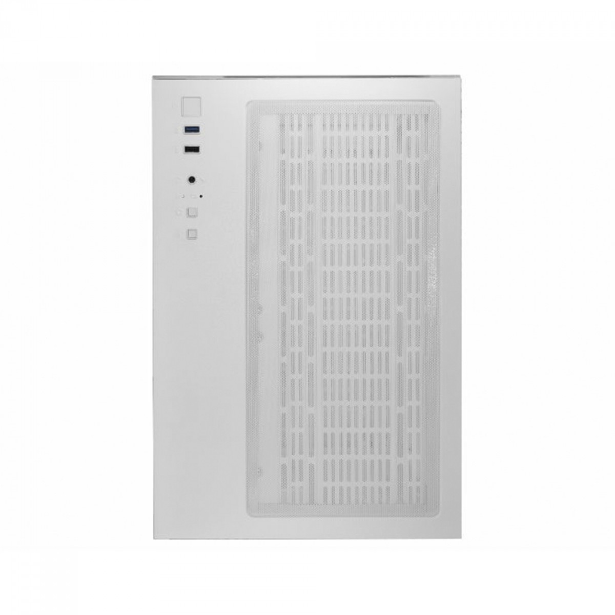 Gabinete Gamer K-MEX Space X, White, ARGB, Mini Tower, Vidro Temperado ...