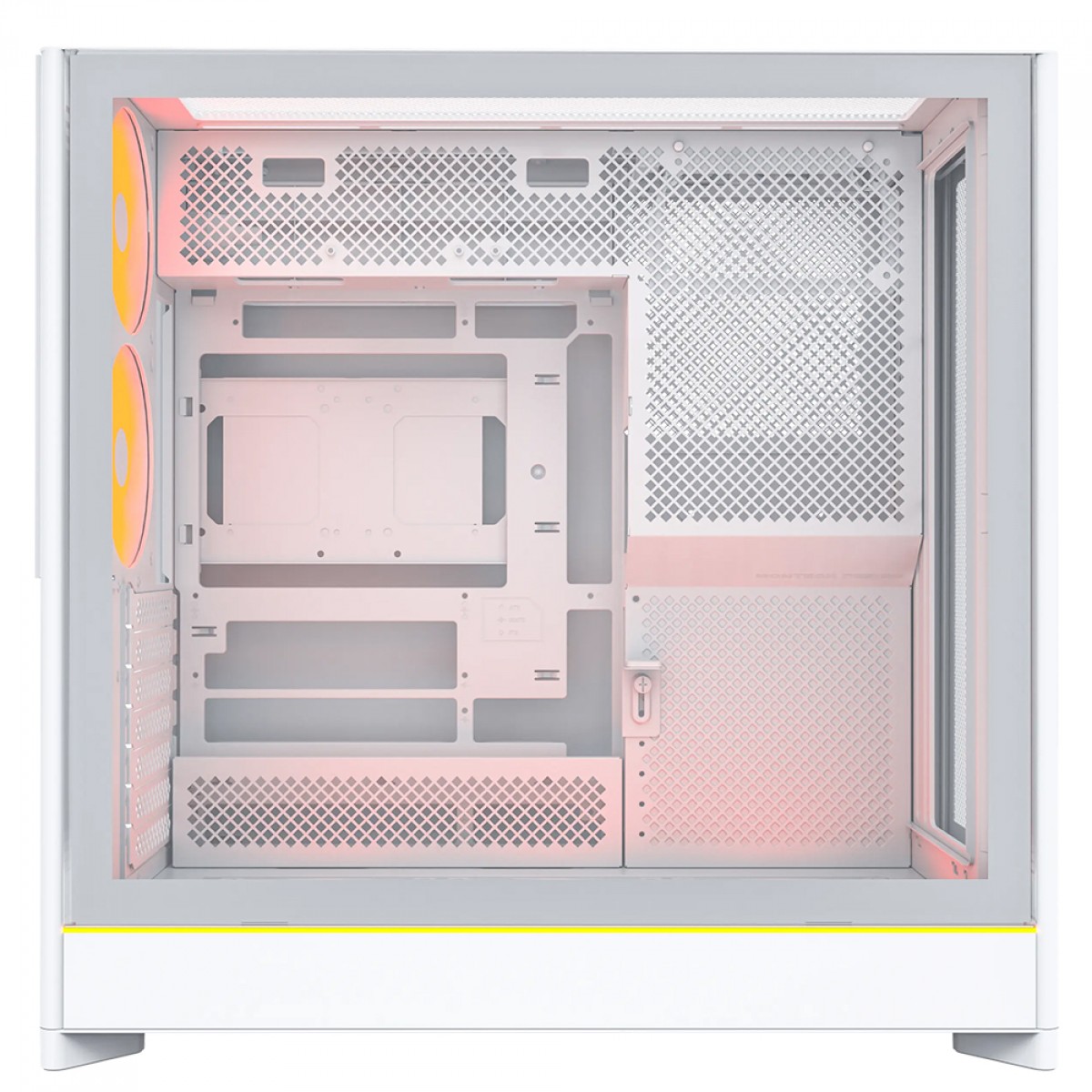 Gabinete Gamer Montech HS01 PRO, ARGB, Mid Tower, ATX, Sem Fonte, Com 5 ...