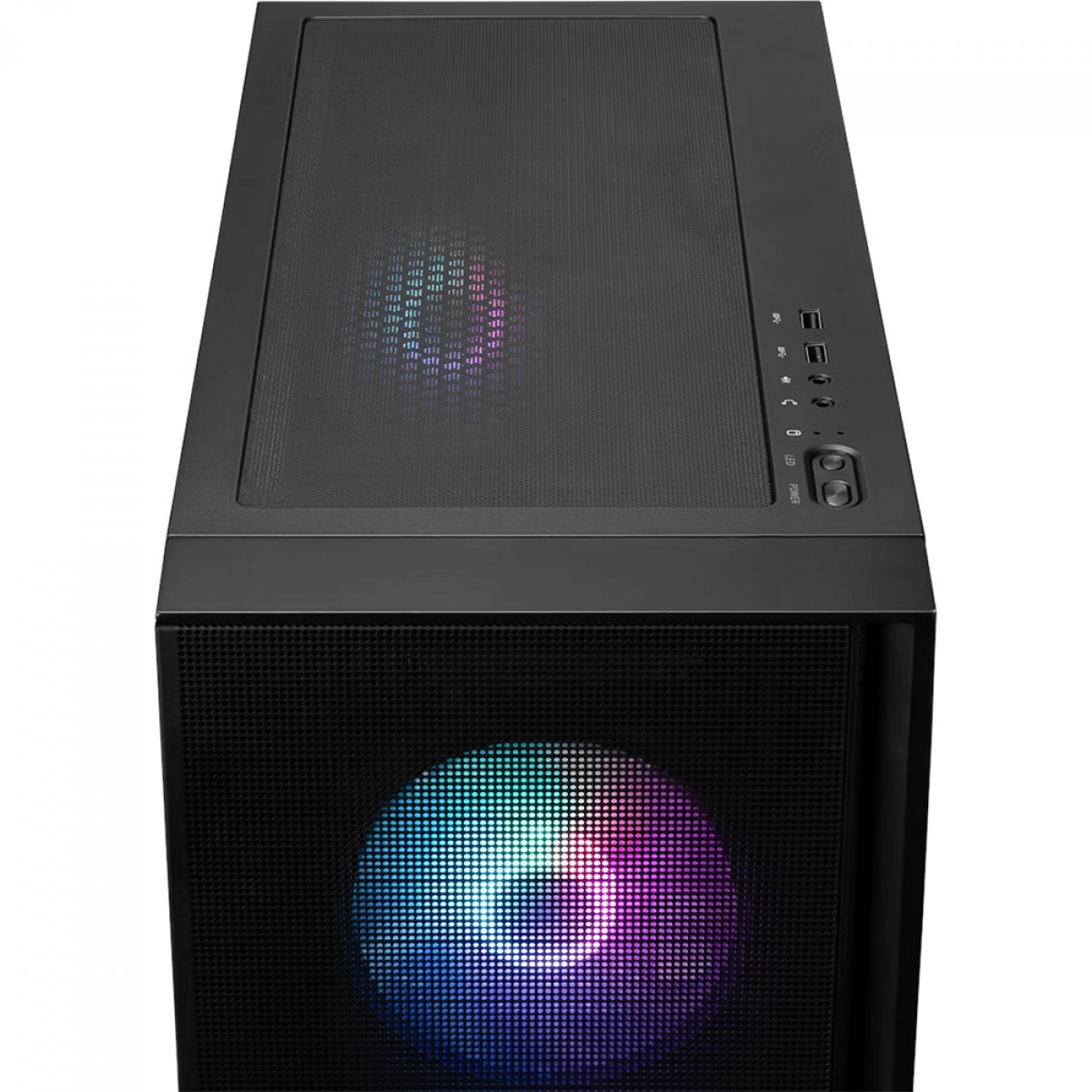 Gabinete Gamer MSI MAG Forge 320R AirFlow, Mid Tower, ATX, ARGB