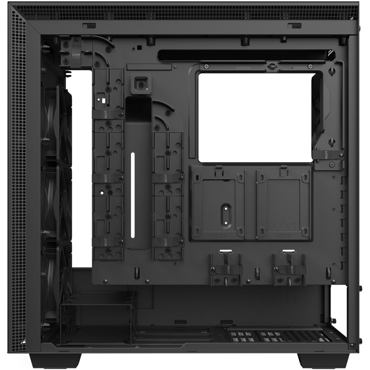 Gabinete Gamer NZXT H710 Mid Tower 4 Fans Black - Terabyte