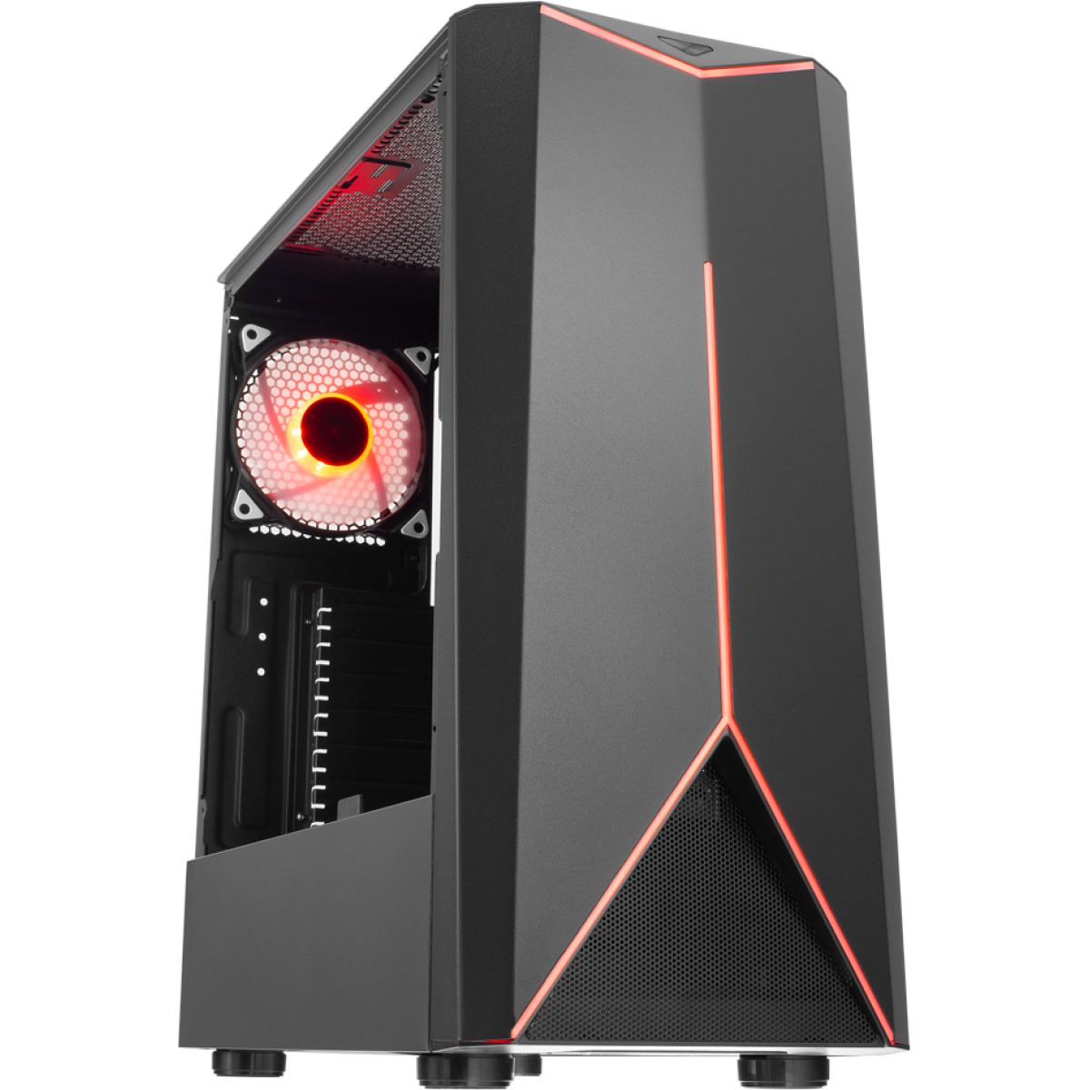 Gabinete Gaming Perseo Cn22 Rgb Pro Gamer High End Pc Hardware