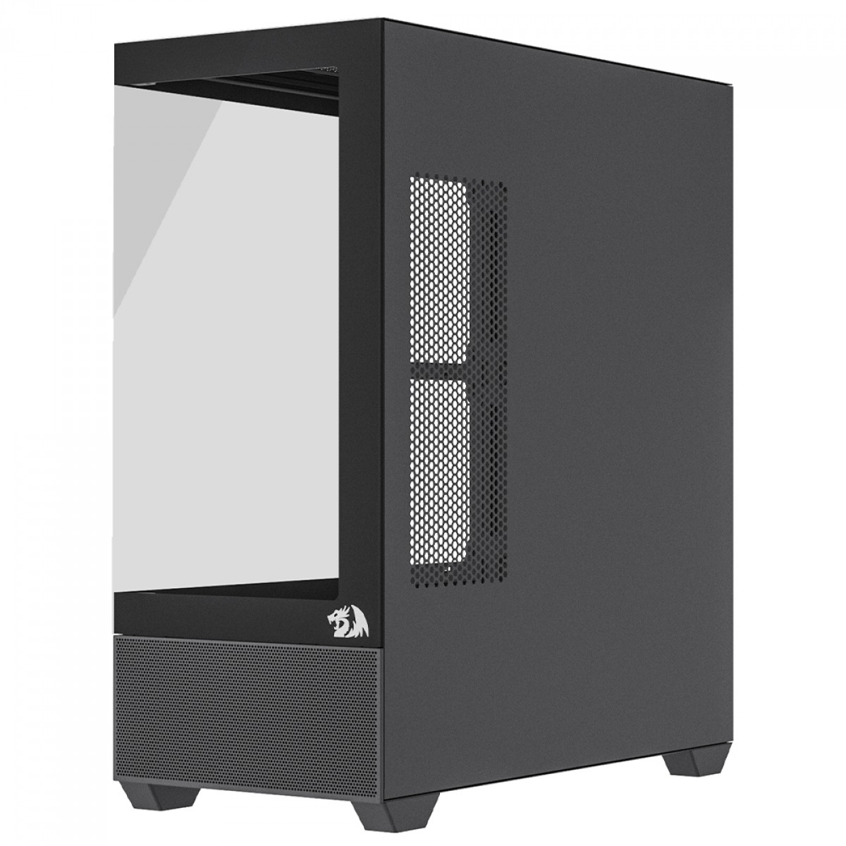 Gabinete Gamer Redragon Reflect Flow, Preto, Mid Tower, Vidro Temperado, ATX, Sem Fonte, Sem Fan ...
