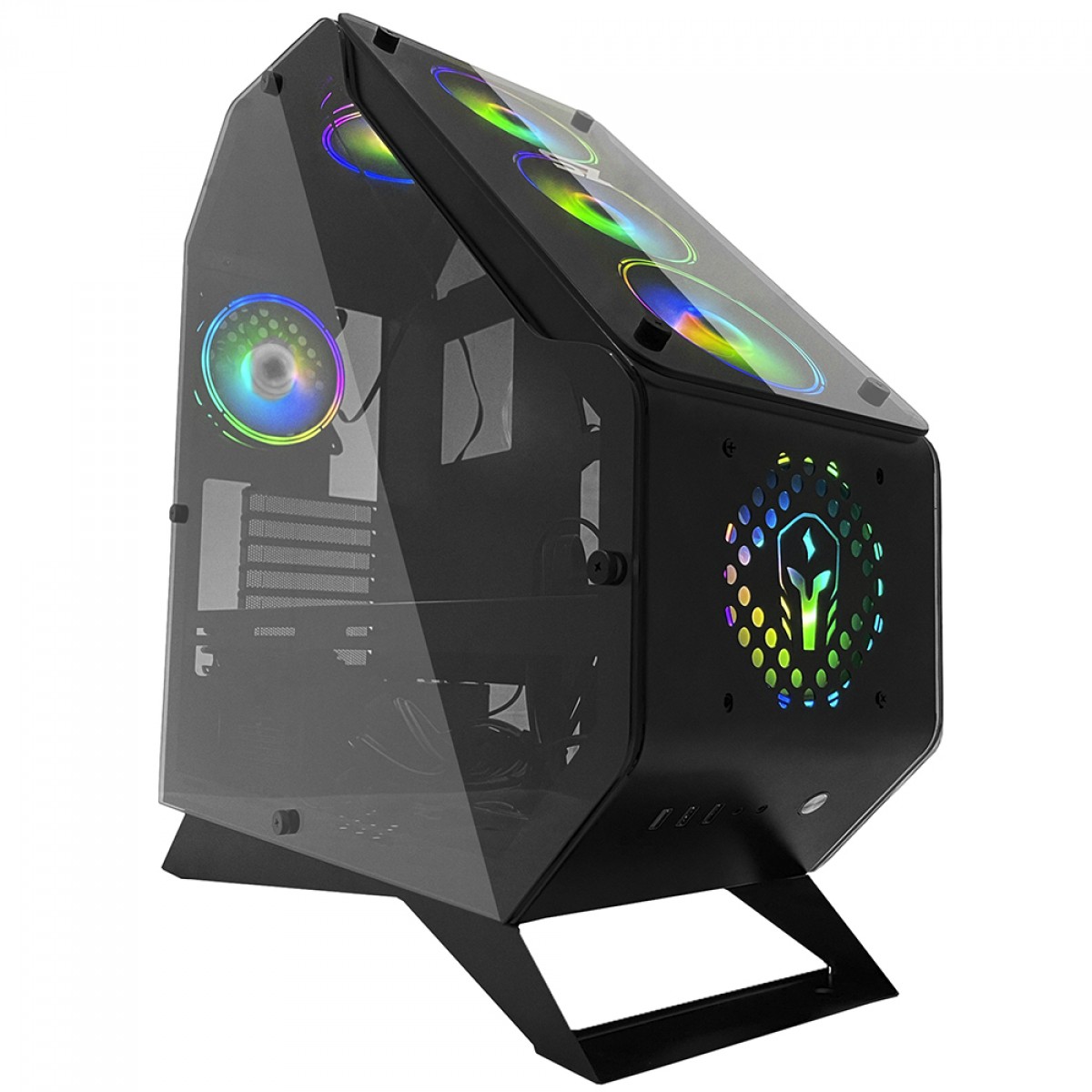 Gabinete Gamer Storm-Z Royal, Mid Tower, Vidro Temperado, E-ATX, Black ...