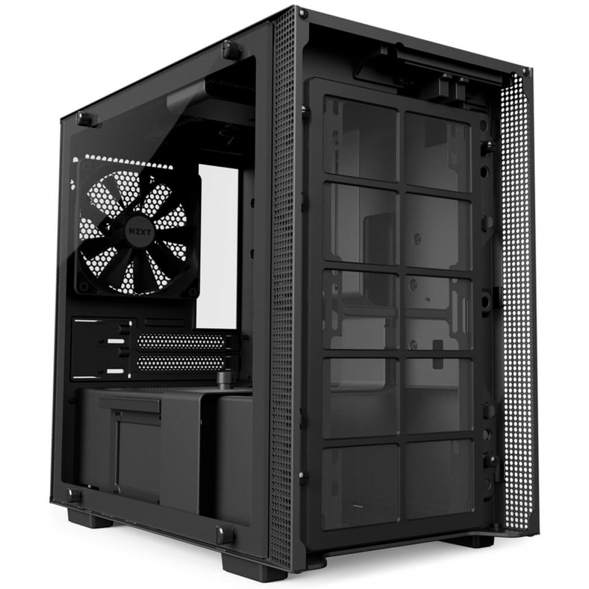 Gabinete NZXT H200 - Vidro Temperado Mid Tower Preto