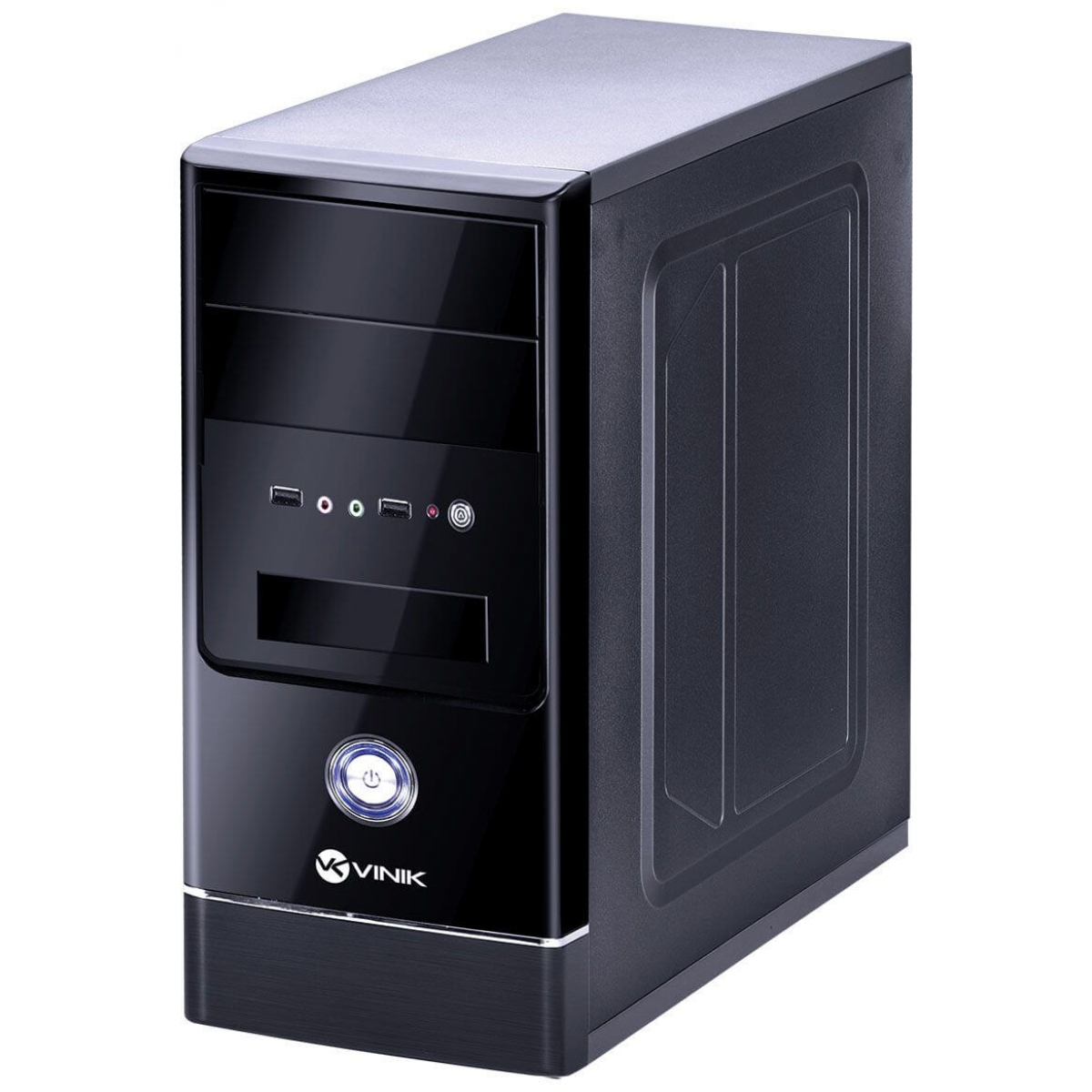 Gabinete Gamer Vinik ONE G1, Mid Tower, Black, Com Fonte