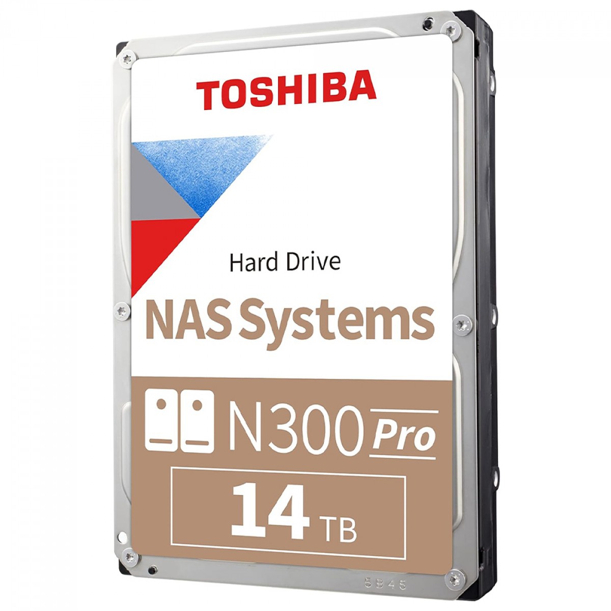 HD Toshiba N300 PRO 14TB, 7200RPM, 512MB, NAS, 3.5, Aplicação em IA ...